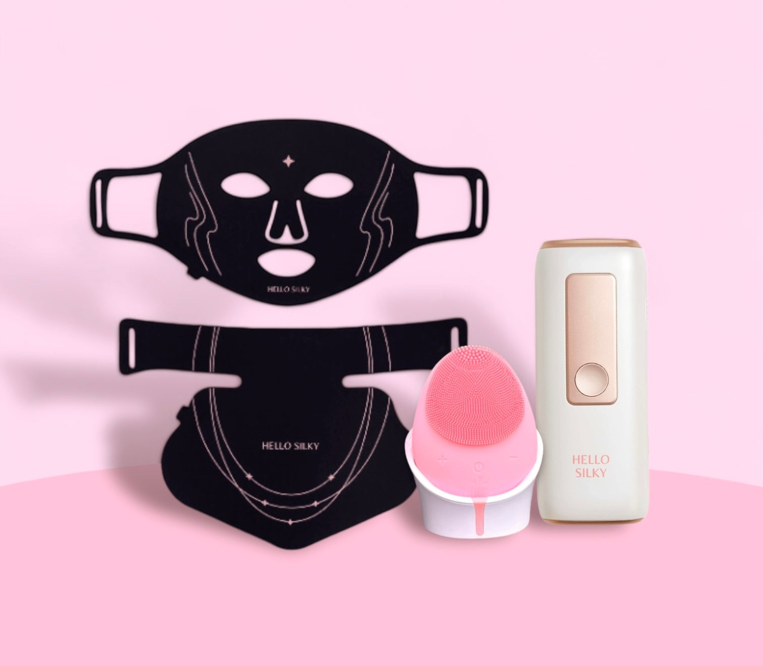 At Home IPL Laser Hair Removal | LED Light Therapy Masks | Hello Silky