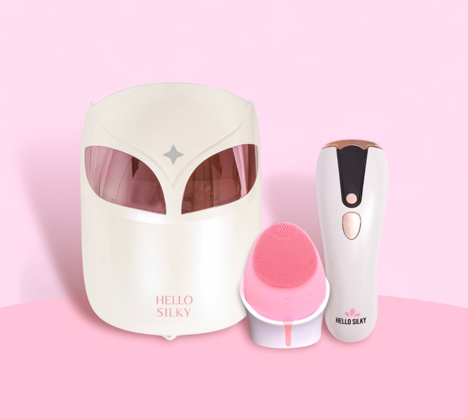 At Home IPL Laser Hair Removal | LED Light Therapy Masks | Hello Silky